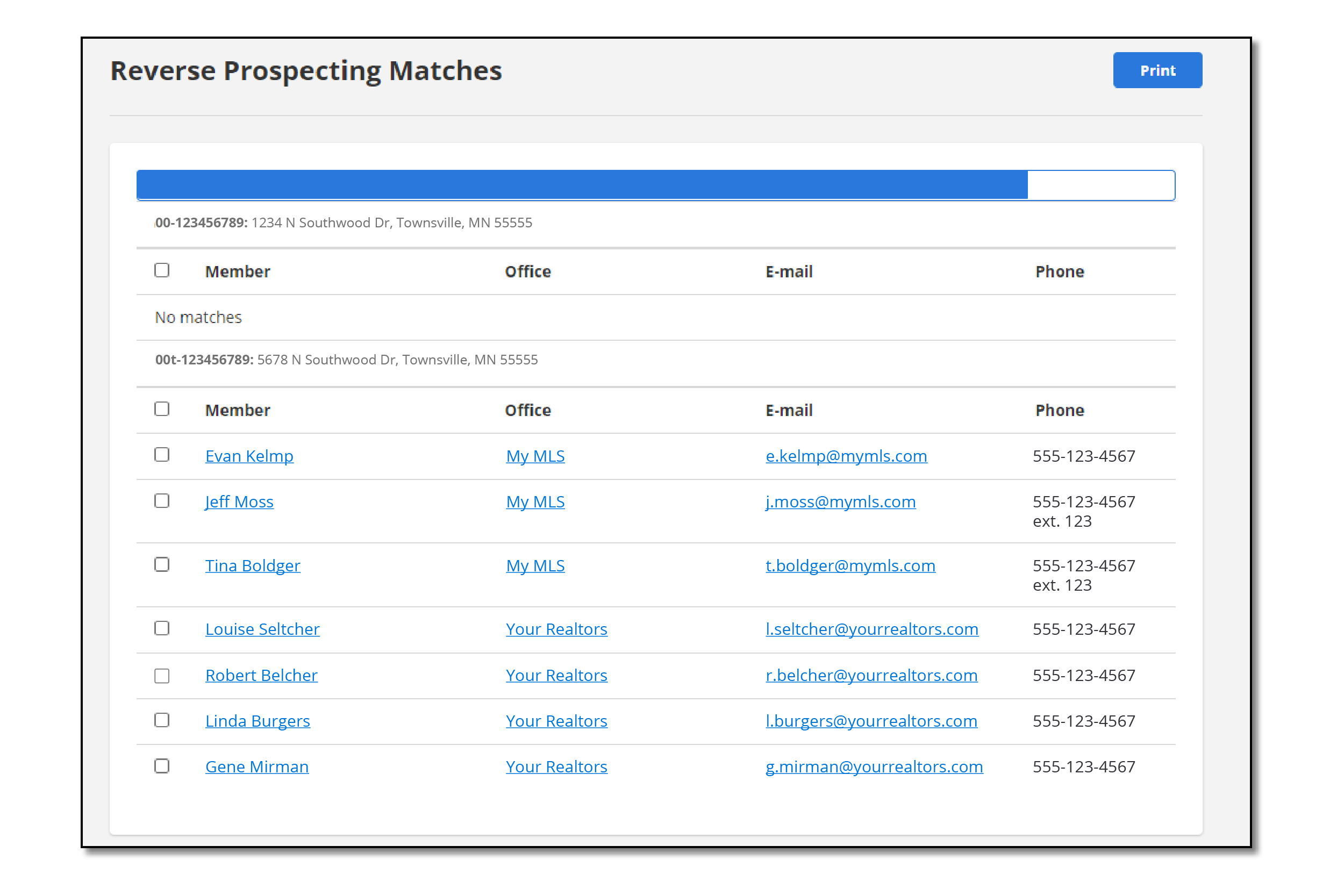 Reverse Prospecting